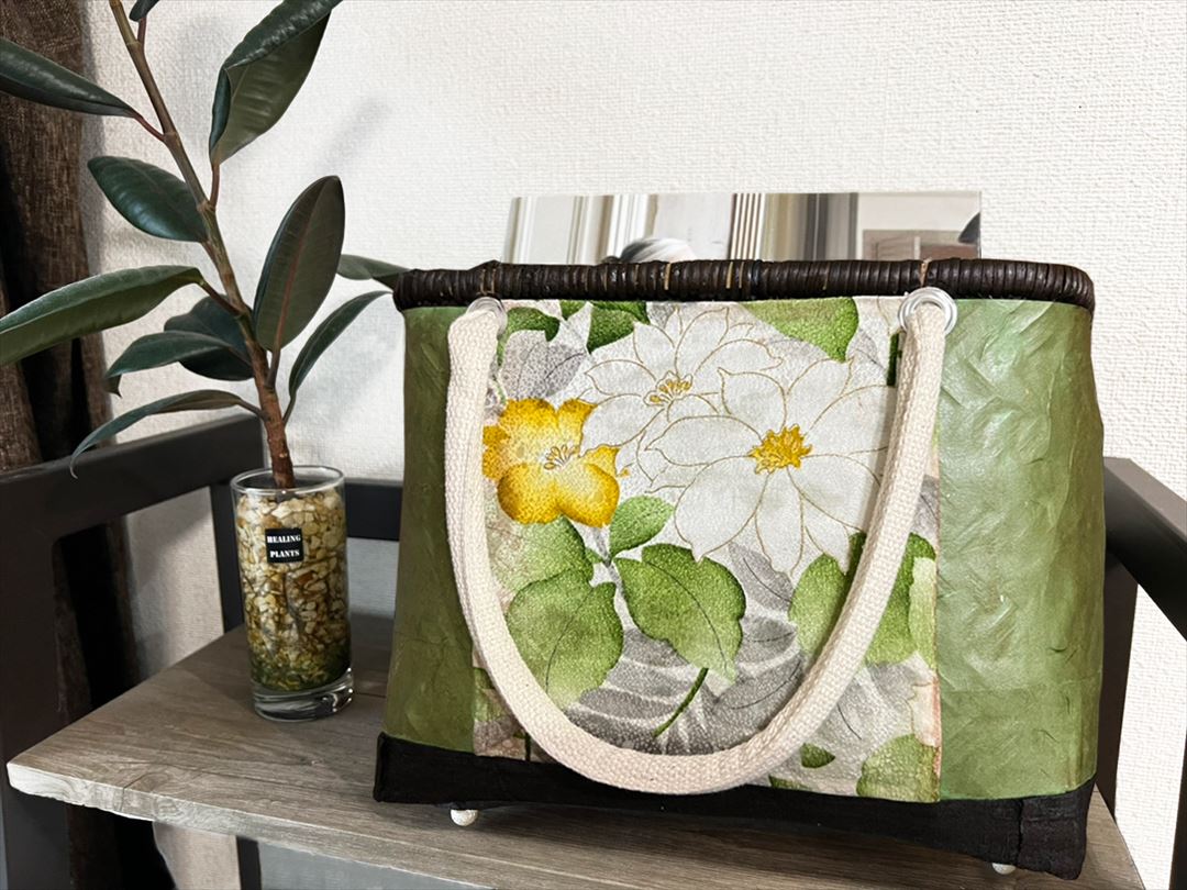 Japanese Bamboo Basket Bag, Geisha Tokyo Style - GEISHA TOKYO